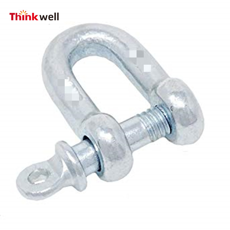 Forged Galvanized DIN 82101 Towing Shackle from China manufacturer ...
